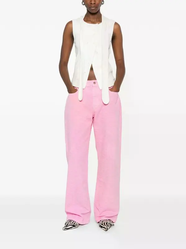Casablanca Monogram Straight Jeans