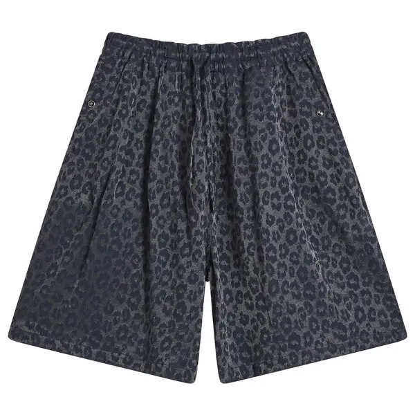 Needles Leopard Print Shorts