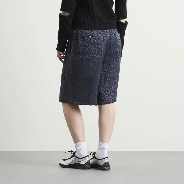 Needles Leopard Print Shorts