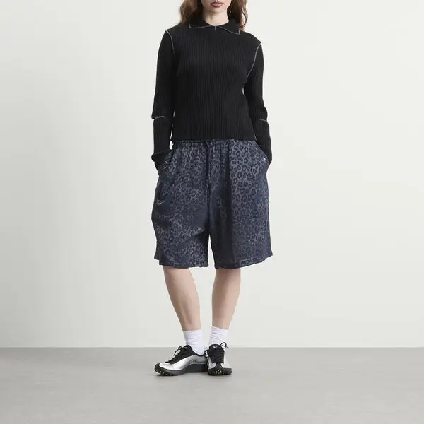 Needles Leopard Print Shorts