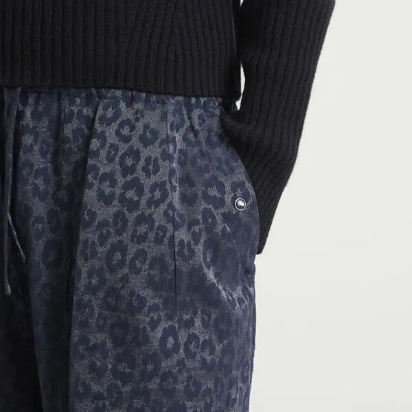 Needles Leopard Print Shorts