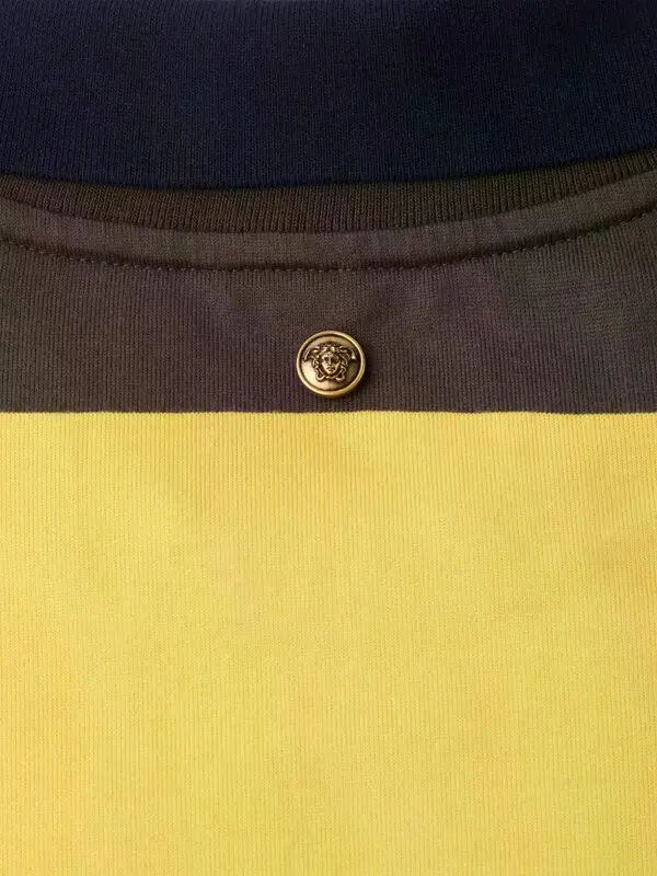 Versace Striped Cotton-jersey T-shirt
