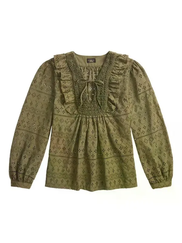 Ralph Lauren Ruffled Blouse