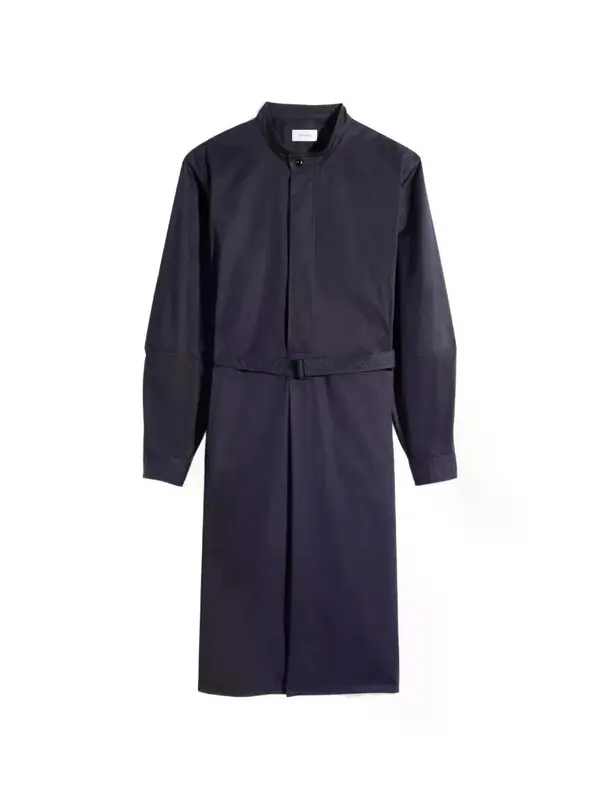 LEMAIRE Liquette Dress In Light Cotton Satin - Blue