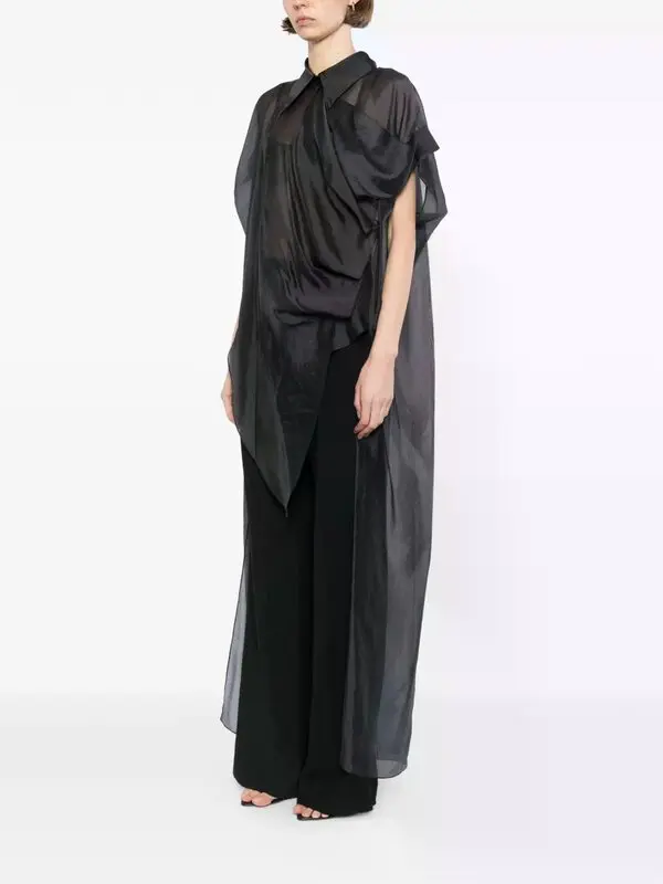 GAZ DE LIN Draped Top