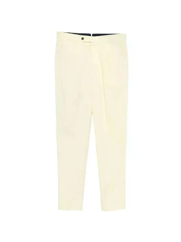 PT TORINO Pleated Trousers - Yellow