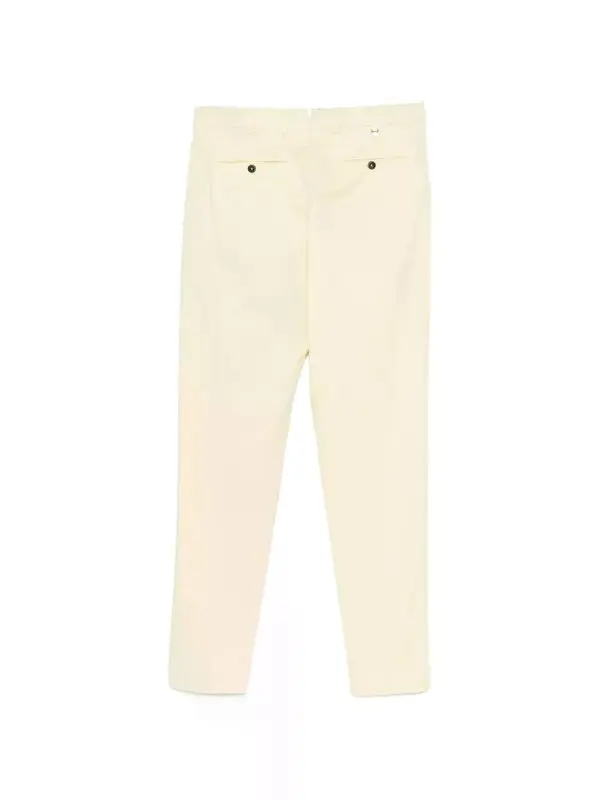 PT TORINO Pleated Trousers - Yellow