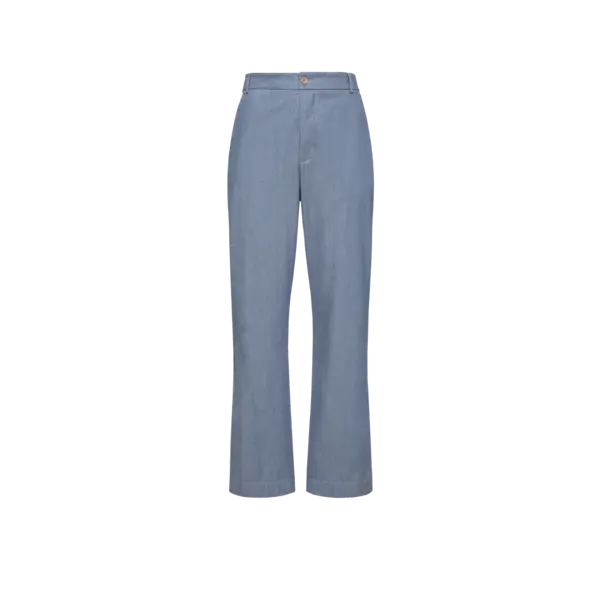 Moncler Straight Leg Jeans - Blue