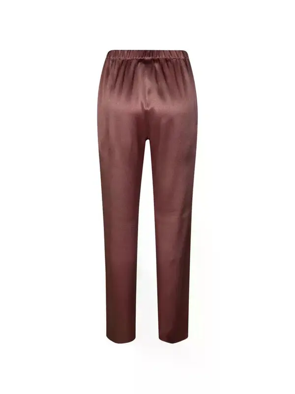 Antonelli Firenze Elasticated-waistband Trousers - Brown