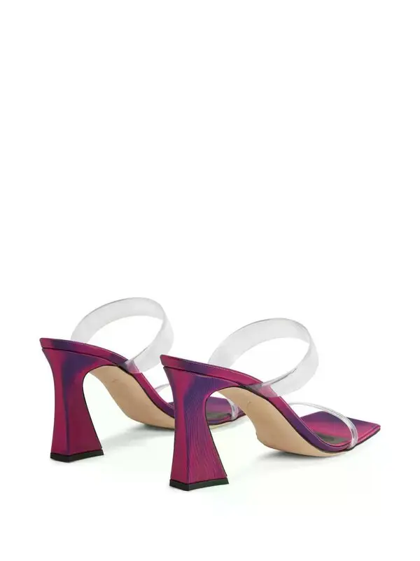 GIUSEPPE ZANOTTI 85mm Faminia Plexi Sandals - Pink