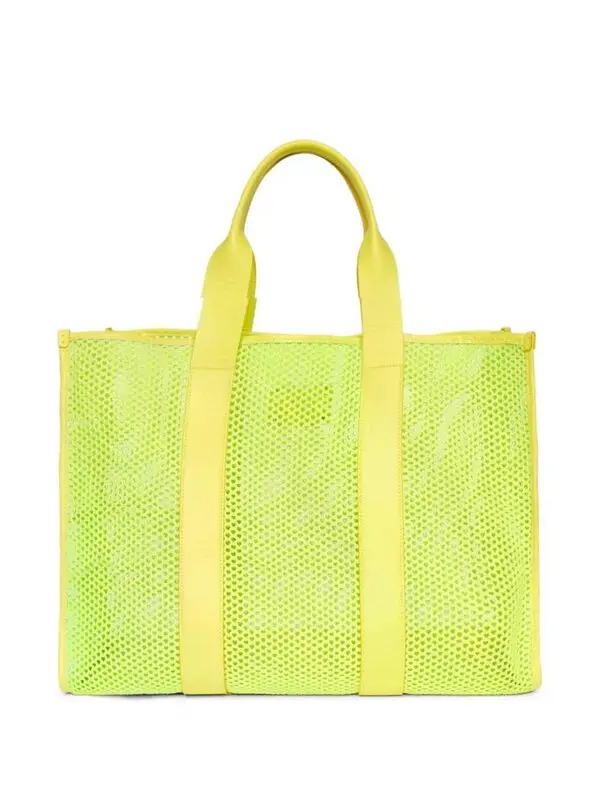 MSGM Logo-detail Tote Bag - Green
