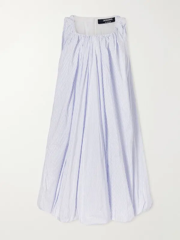 Jacquemus The Lavande Midi Dress - White