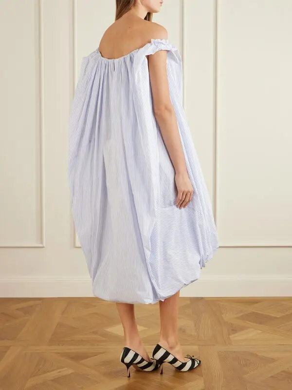 Jacquemus The Lavande Midi Dress - White