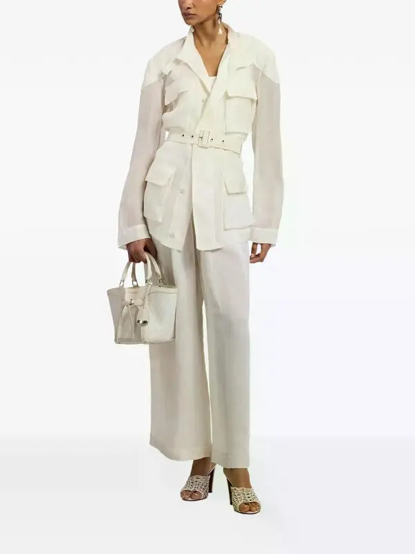 Ralph Lauren Zaria Belted Jacket - Neutrals