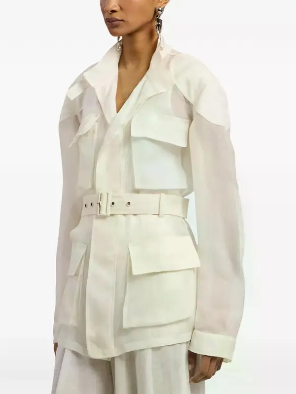 Ralph Lauren Zaria Belted Jacket - Neutrals