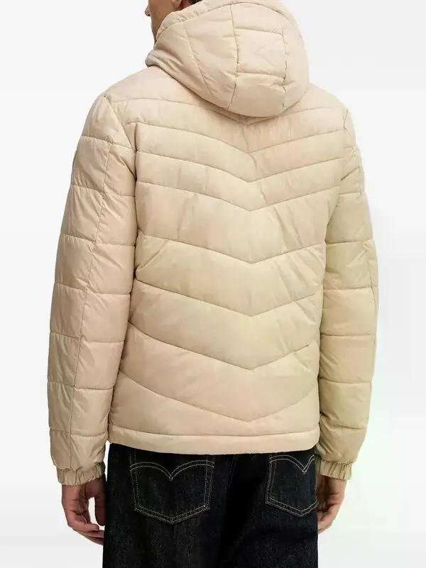 Guess Quilted Hooded Jacket