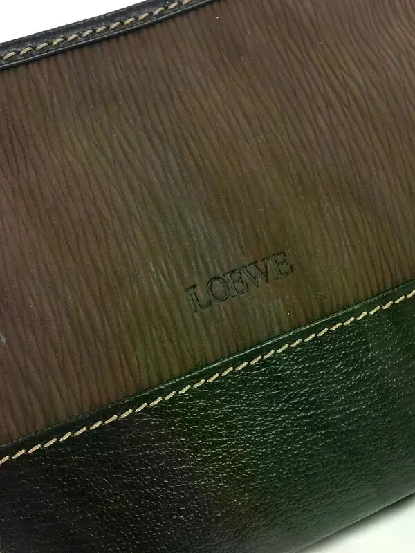 Loewe 1990-2000s Velasquez Two-tone Pouch