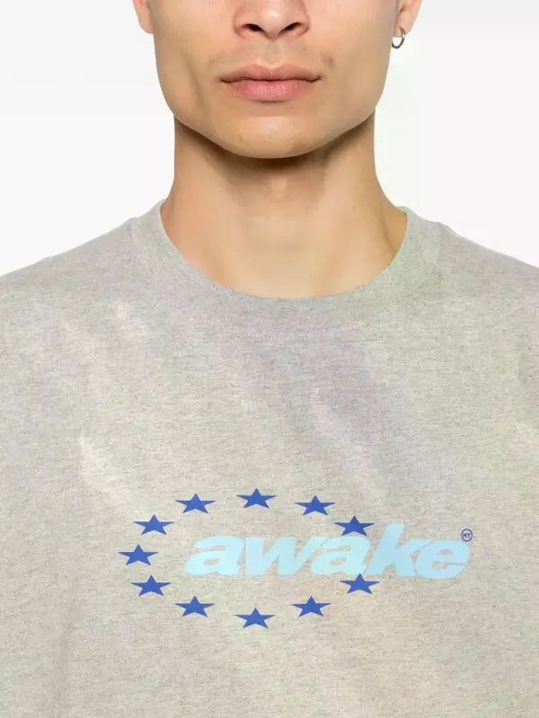 AWAKE NY Graphic-print T-shirt - Grey