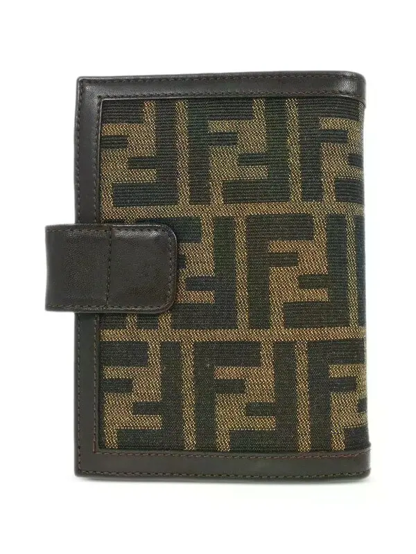 Fendi 2000 Zucca Canvas Notebook Cover