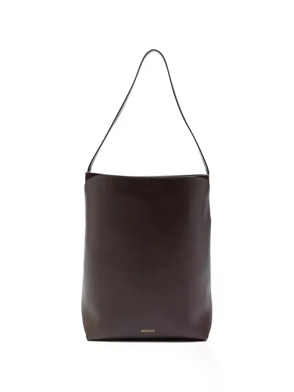 NEOUS Thea Panelled Shoulder Bag - Brown