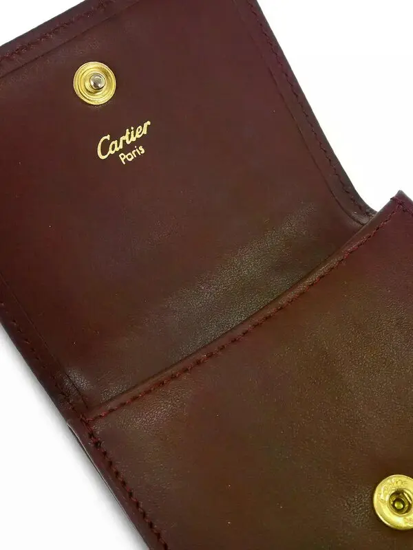 Cartier 1990-2000s Leather Wallet