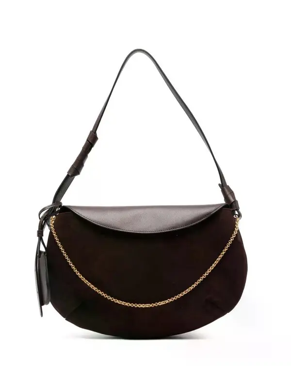 NEOUS Libra Chain-detail Shoulder Bag - Brown