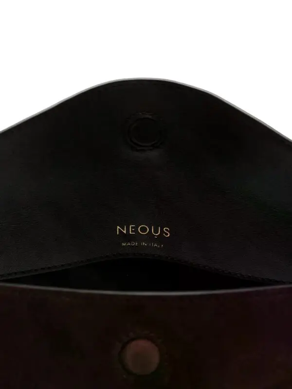 NEOUS Libra Chain-detail Shoulder Bag - Brown