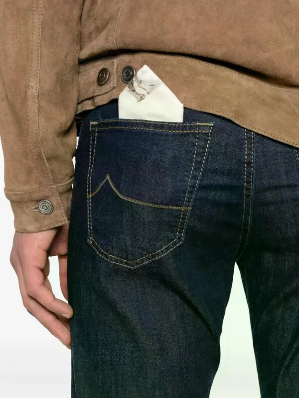 Jacob Cohen Nick Straight Leg Jeans - Blue