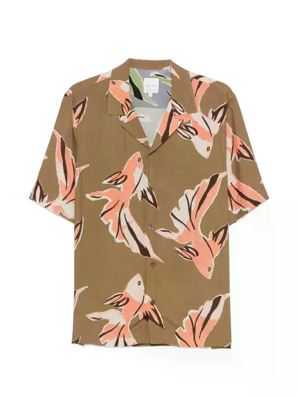 Paul Smith Fish Print Shirt