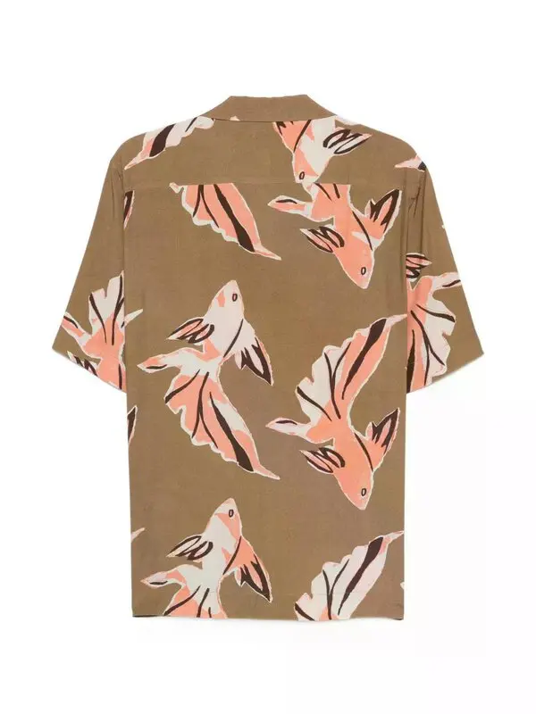 Paul Smith Fish Print Shirt