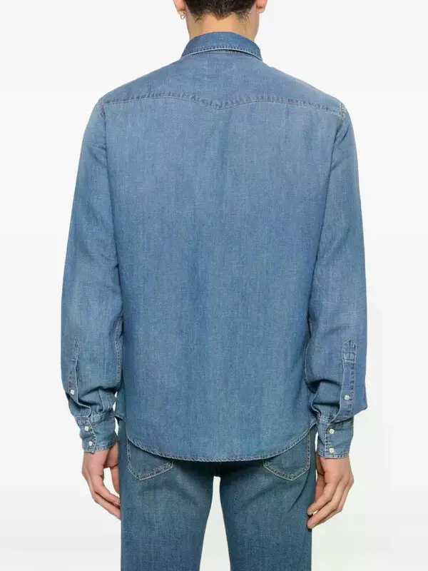 Jacob Cohen Point-collar Denim Shirt