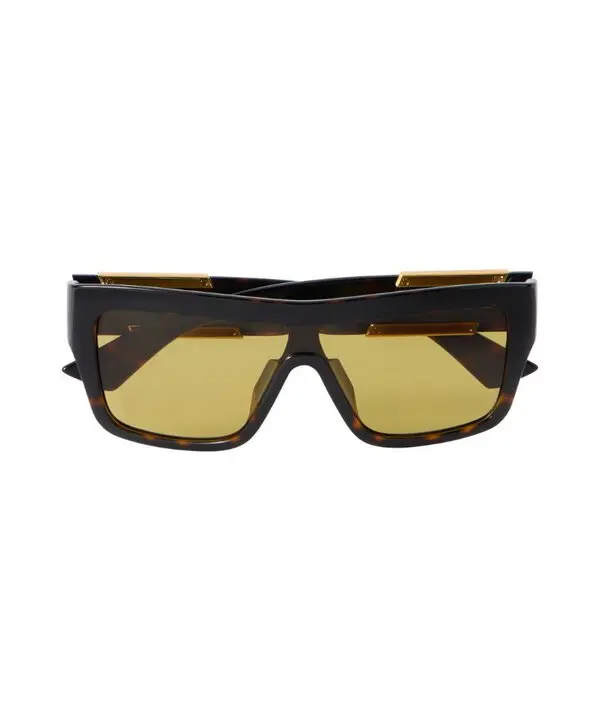 Bottega Veneta Ribbon D-frame Sunglasses - Tortoiseshell