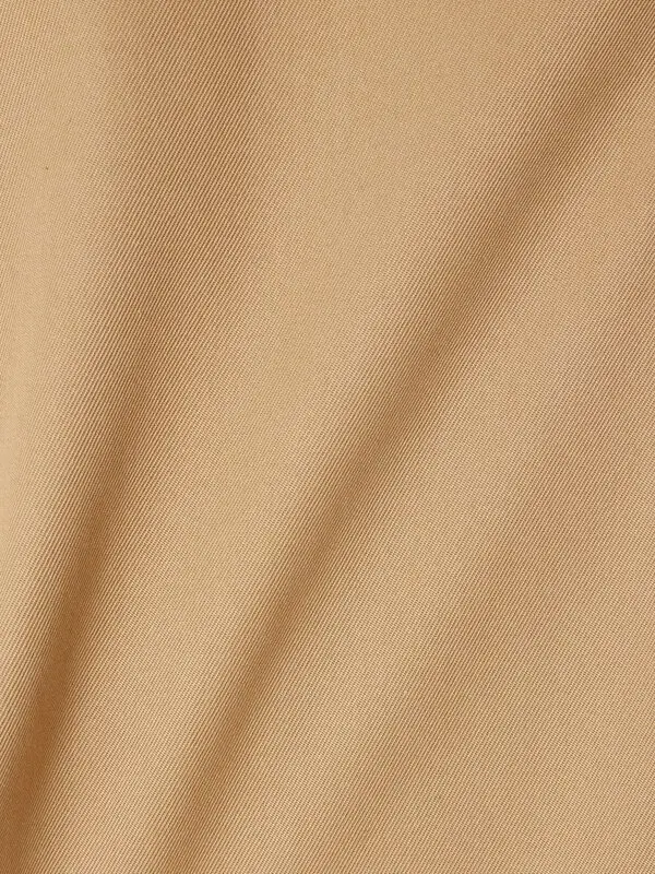 Loewe Asymmetric Cotton And Silk-blend Mini Skirt - Neutrals