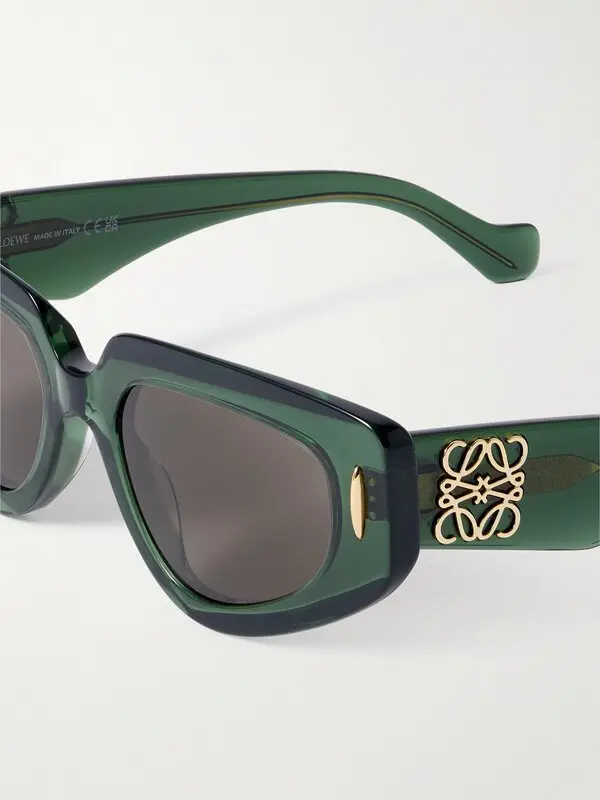 Loewe Anagram Cat-eye Acetate Sunglasses