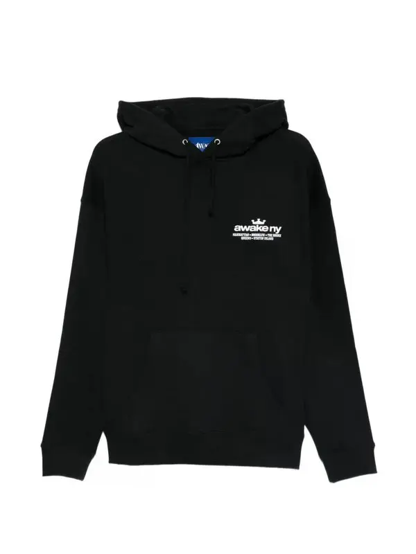 AWAKE NY Logo Hoodie - Black