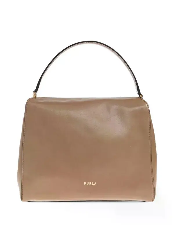 Furla Top Handle Tote Bag - Brown