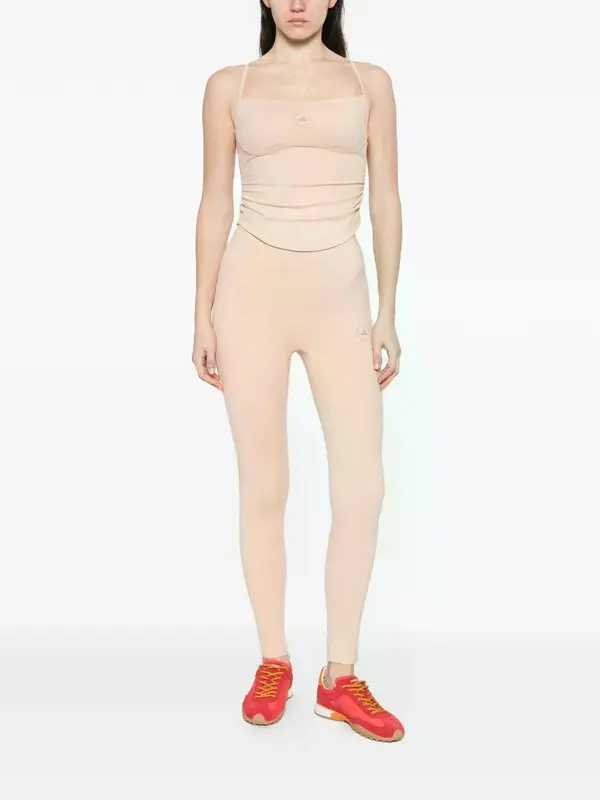 Adidas By Stella McCartney High-waisted Leggings - Neutrals