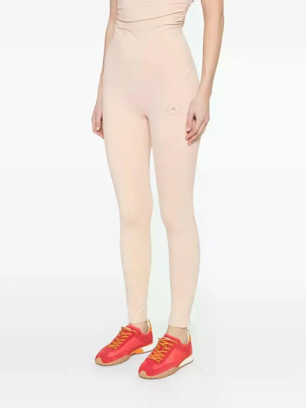 Adidas By Stella McCartney High-waisted Leggings - Neutrals