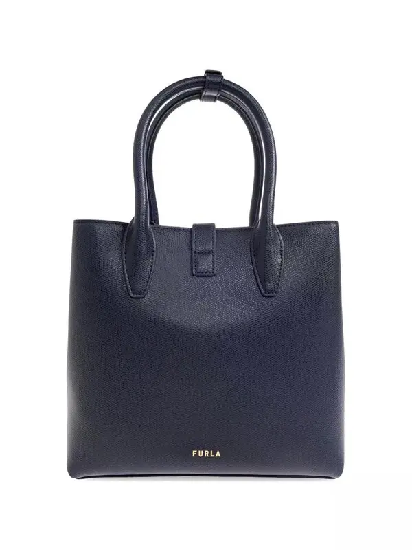 Furla Top-handle Lock Tote Bag - Blue