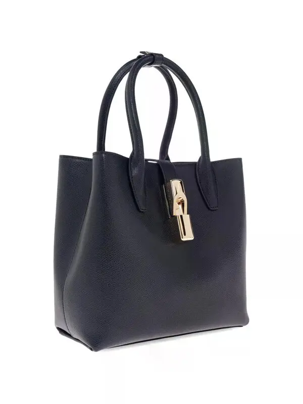 Furla Top-handle Lock Tote Bag - Blue