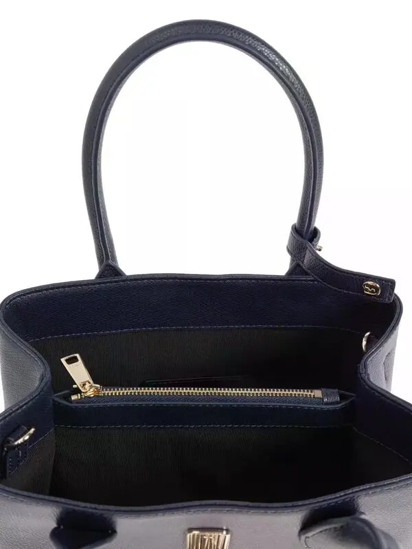 Furla Top-handle Lock Tote Bag - Blue