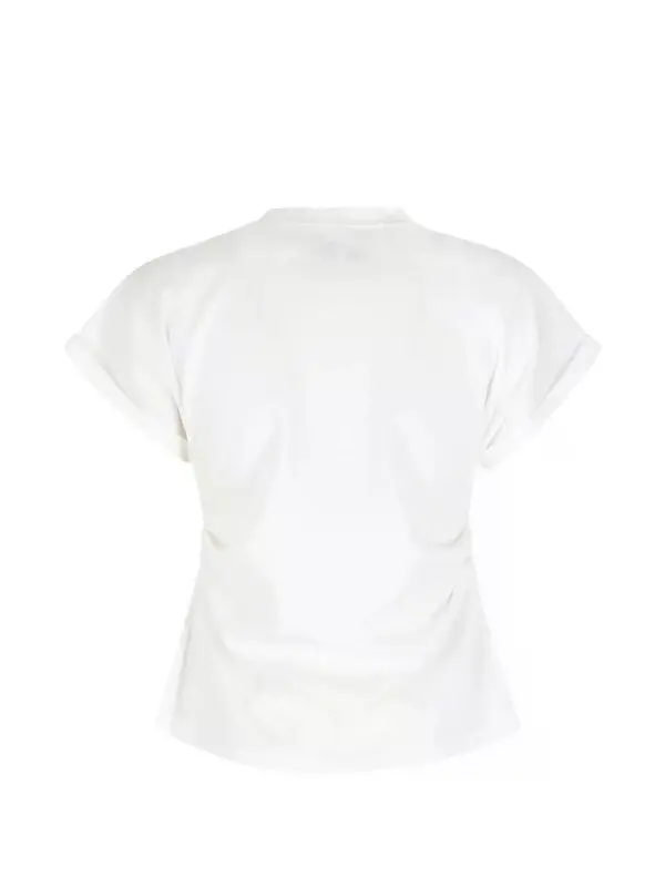 LA PISCINE Slit-detail T-shirt
