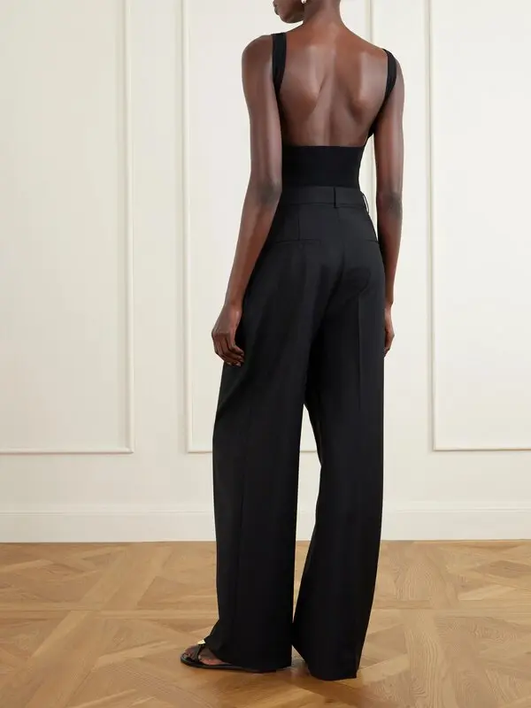 Galvan Freya Stretch-knit Bodysuit