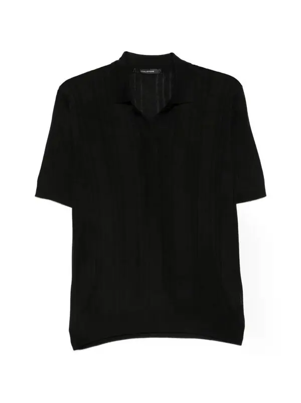 Tagliatore Darnel Vertical-stripe T-shirt