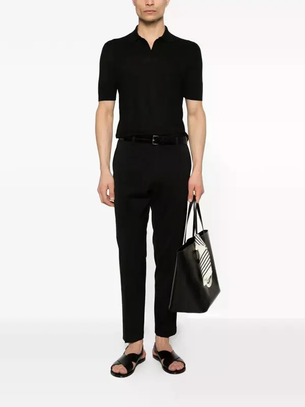 Tagliatore Darnel Vertical-stripe T-shirt