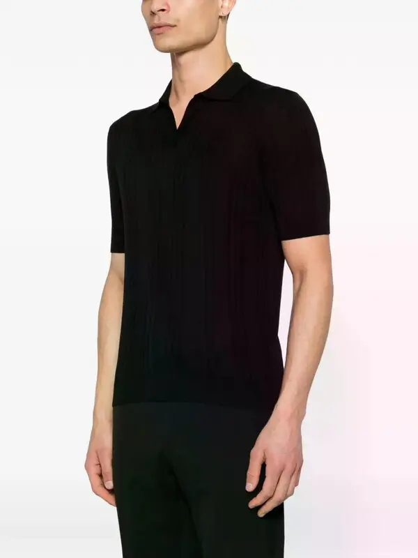 Tagliatore Darnel Vertical-stripe T-shirt