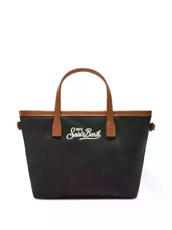 MC2 SAINT BARTH Mini City Tote Bag - Black