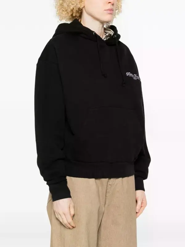 AUTRY Floating Dreams Drawstring Hoodie - Black