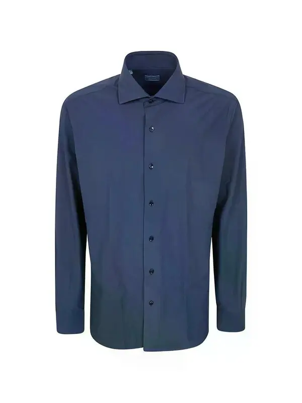 BARBA NAPOLI Button-up Shirt - Blue