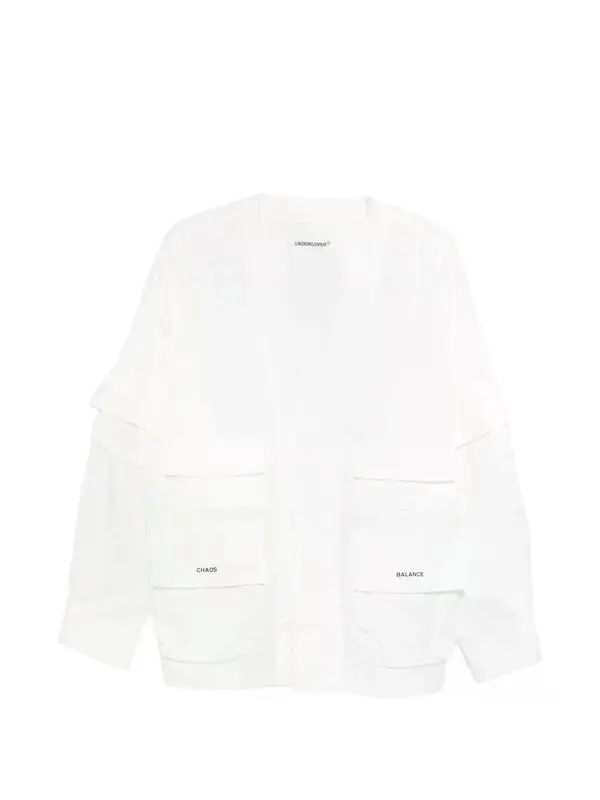 UNDERCOVERISM V-neck Jacket - White